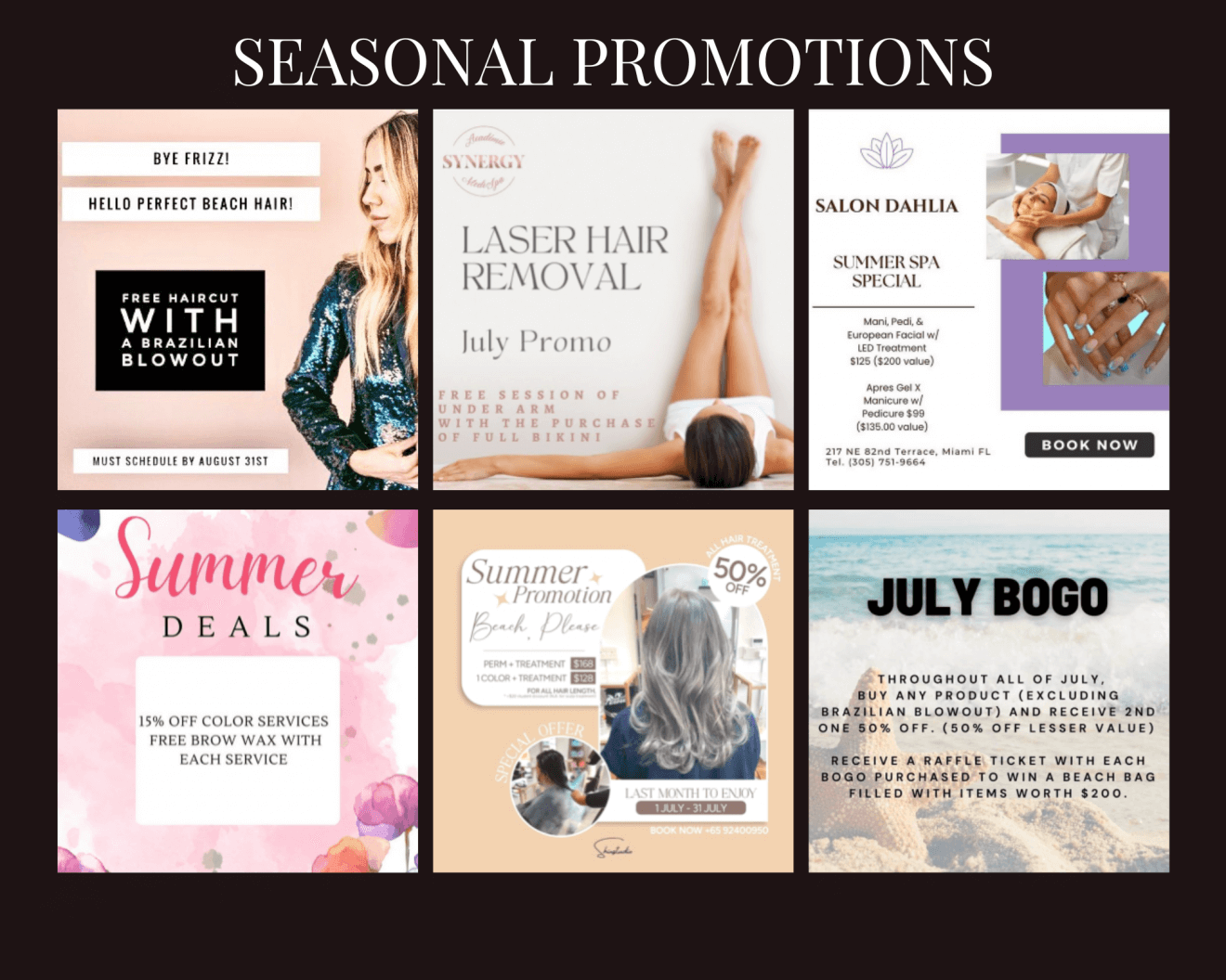 Boost Sales with Five Summer Salon Promotions